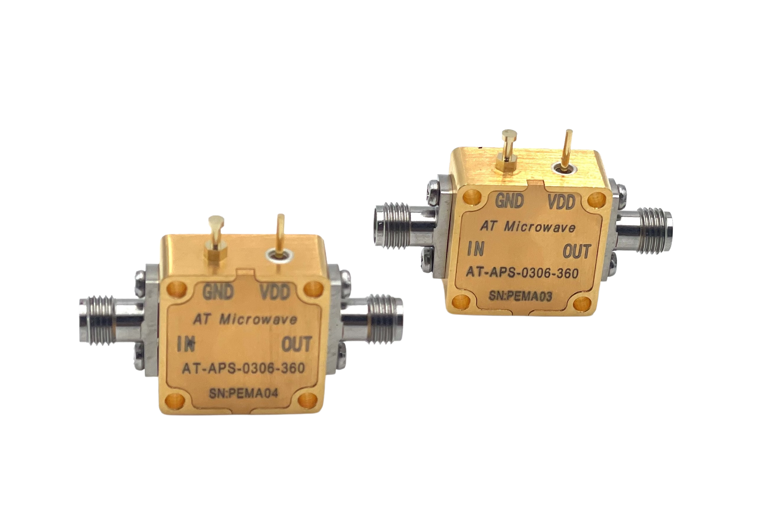 360° Analog Phase Shifter 3-6 GHz - BQ Microwave